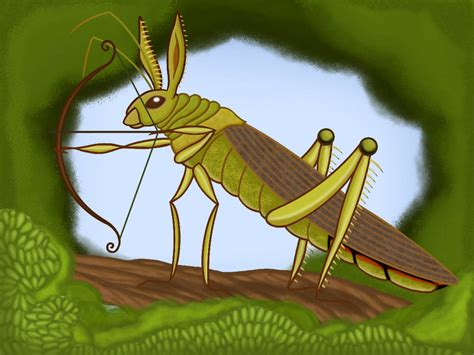 Bunny Grasshopper Archer By G A Wolf On Deviantart