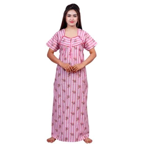 Ladies Printed Cotton Nighty Design Standard At Best Price In Delhi