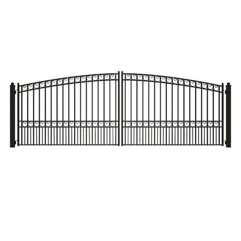 Black Metal Fence Gates The Home Depot