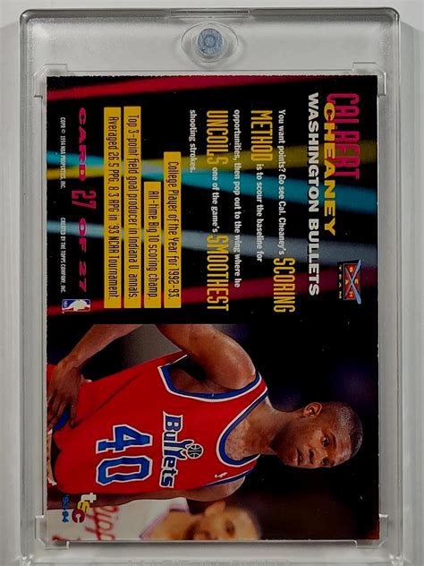 1993 Topps Stadium Club Members Only Beam Team 27 Calbert Cheaney Rare