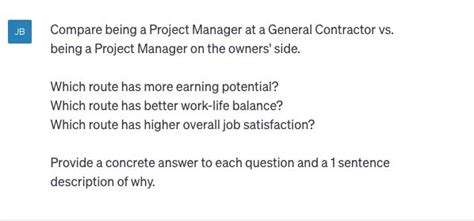 Jacob Binke On Linkedin Chatgpt Development Construction Ownersrep Generalcontracting…