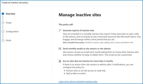 Manage Inactive Sites Using Site Lifecycle Management Sharepoint In