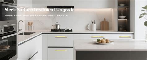 Cotykiley 20 Pack 5 Inch128mm Brushed Brass Cabinet Handles Gold Knurled Kitchen Cabinet Pulls