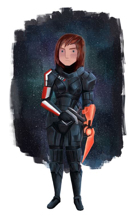 Femshep Commander Shepard Me персонажи Me Art Kamalacate