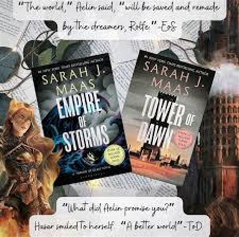 Fan Inspired Tandem Read Throne Of Glass Series Tower Of Dawn And Empire Of Storms Digital