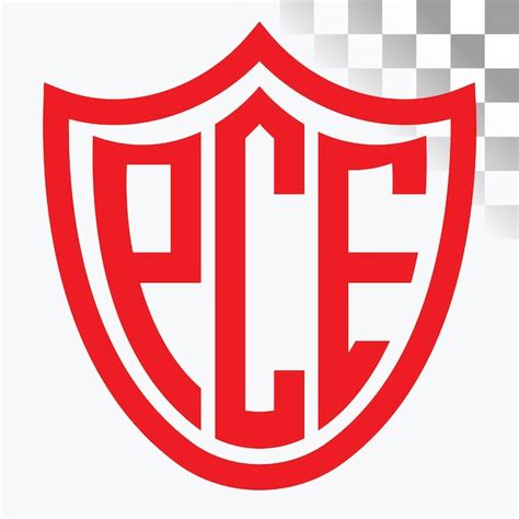 Premium Vector Pce Letter Logo Design