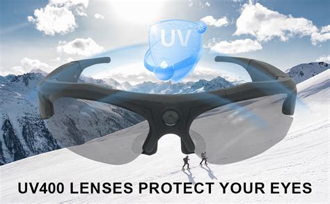 Rerbo Wifi Camera Sunglasses 4k Video Glasses Hd 1080p With Polarized Uv 400 Lens