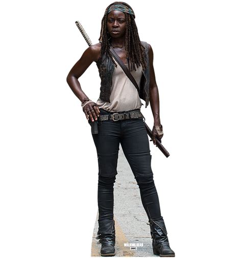 The Walking Dead Michonne 02 Cardboard Cut Out Standee