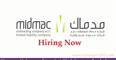 Midmac Job Vacancies Cynosure365