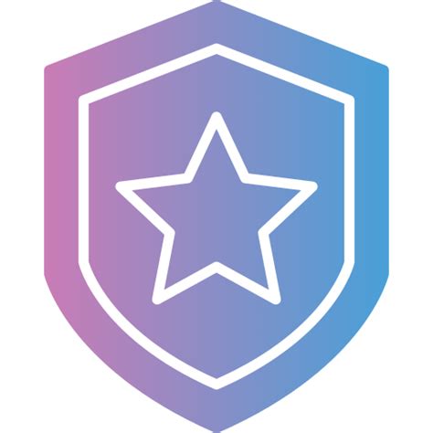 Shield Generic Gradient Fill Icon Shield Generic Gradient Fill Icon
