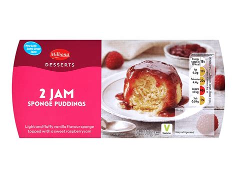 Milbona Twin Sponge Pudding Assorted Lidl