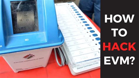 How To Hack An Evm Machine Youll Be Surprise Watch Till The End