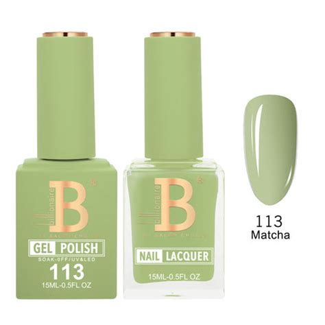 Billionaire Duo Imperial Set Matcha 113 Nailmall