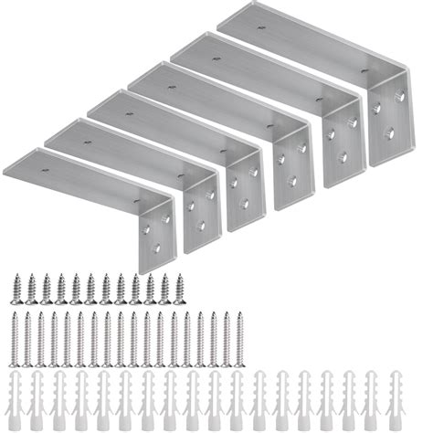 Floating Shelf Bracket 12 Inch Stainless Steel Shelf