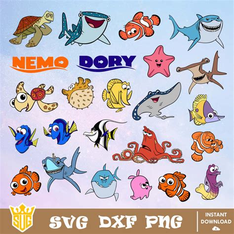 Finding Nemo Logo Vector