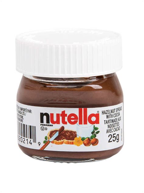 Mini Jar Nutella At Abigail Schardt Blog