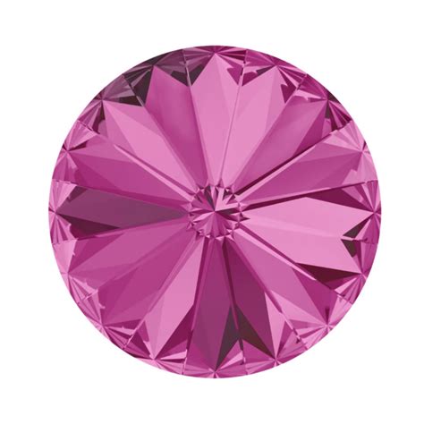 Swarovski 1122 Rivoli Fuchsia The Beading Company