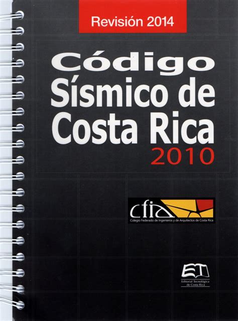 Tienda Virtual Cfia Código Sísmico De Costa Rica 2010 Tienda Cfia