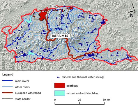 Hydrological Condition Of The Study Area Source Own Study Based On