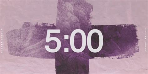 Easter Cross Countdown Video Ministry Pass