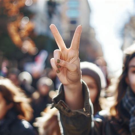 Free Peaceful Hand Gesture Image Peace Hand Gesture Download At
