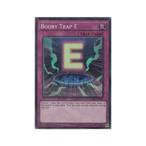 Yu Gi Oh Card Wira En013 Booby Trap E Super Rare Chaos Cards