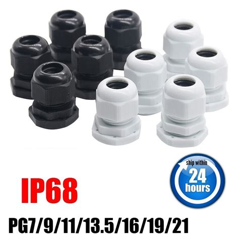 Ip68 Pg135 Pg16 Wire Cable Ce White Waterproof Nylon Plastic Cable