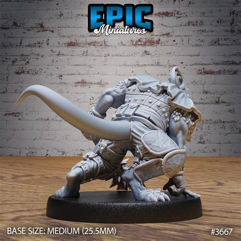 3d File Mice Folk Raider Mace ‧ Dnd Miniature ‧ Tabletop Miniatures ‧ Gaming Monster ‧ 3d Model