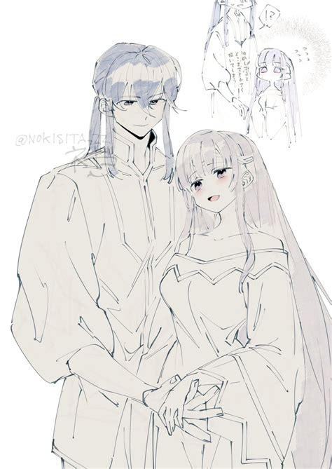 Julia And Seliph Fire Emblem And More Drawn By Negiwo Danbooru