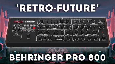 Behringer Pro 800 Retro Future Soundset 64 Presets Youtube
