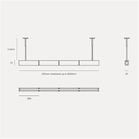 Fluxwood Array Timber Linear Pendant Light Array Pen 900 07 Tr 3k