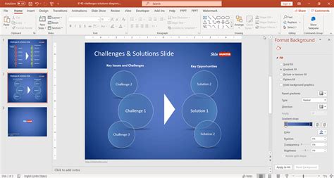 Free Free Challenges And Opportunities PowerPoint Template Presentation Slides