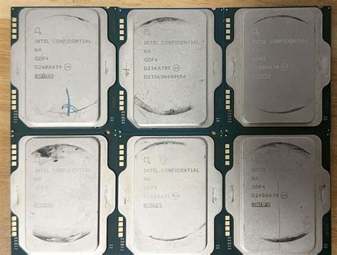 Intels New Arrow Lake S Engineering Sample Cpus Pictured Multiple Es Processors Up For Sale