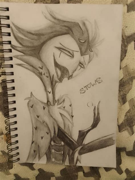 Stolas First Time Drawing Him Rhelluvabossfanart