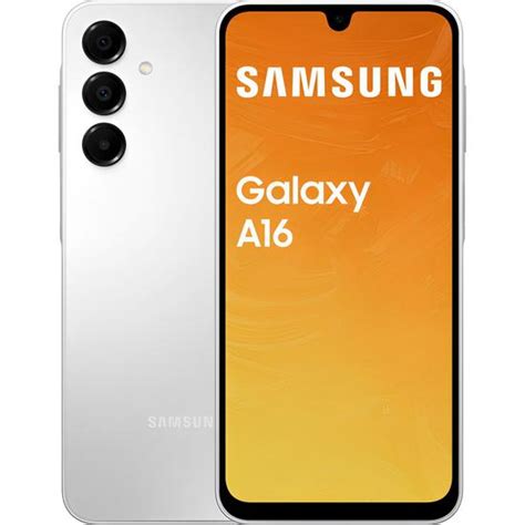 Samsung Galaxy A16 Sm A166m Ds Dual 256 Gb Cinza Claro Na Loja Nissei No Paraguai