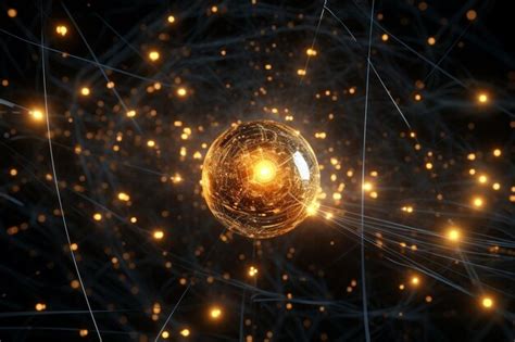 Premium Photo Quantum Computing Concept With Particles Entangled 00152 02