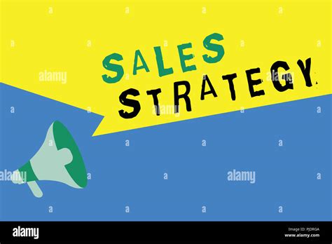 Word Writing Text Sales Strategy Business Concept For Plan For
