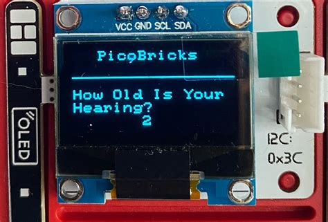 Picobricks Hearing Test Project — Robotistan Community