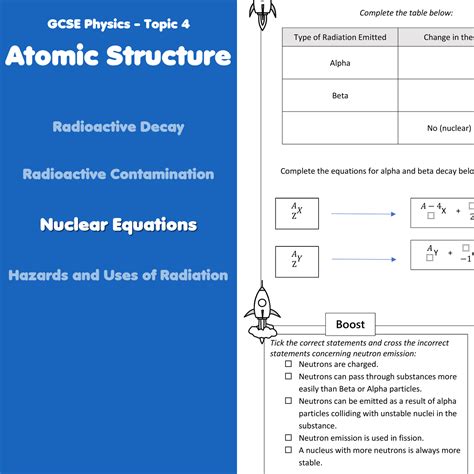 Nuclear Radiation Decay Equations Worksheet Key Pdf Worksheets Library