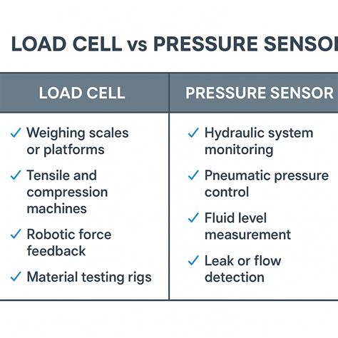 Load Cell Vs Pressure Sensor Whats The Difference Just Measure It