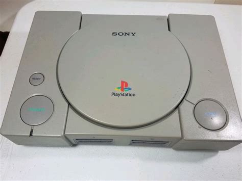 Sony Playstation 1 Ps1 Gray Game Console Console Only Sony Game Console Sony Playstation