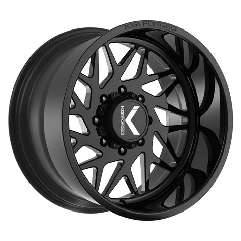 Kg1 Bypass Wheels Rims 20x10 8x180 Gloss Black 18mm Kt061201088gb L