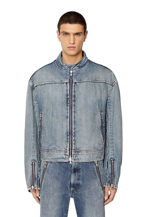 Diesel Denim Jackets D Rector Fsb Diesel Denim Jacket Denim Street