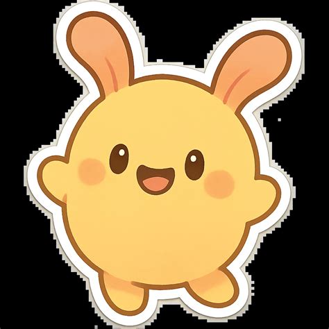 Yeep Character From Yeeps Hide And Seek Playful Round Simple Bright Colors Cute Minimal