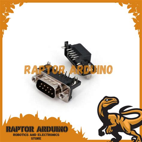 Db 9 Pcb Male Db9 Pcb Male Connector Connector Shopee Malaysia