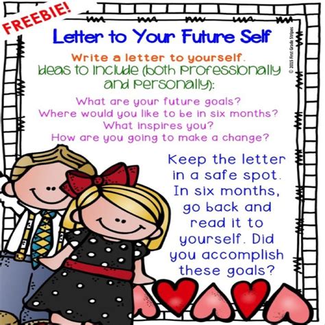 Letter To Your Future Self Template