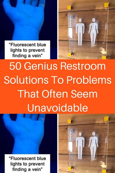 50 Genius Restroom Solutions To Problems That Often Seem Unavoidable