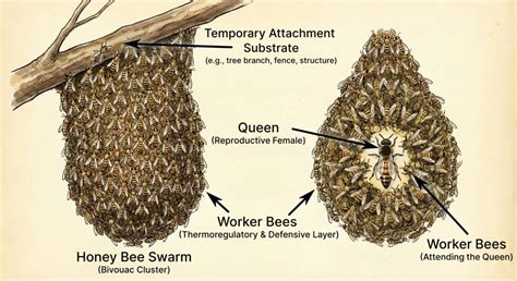 Bee Swarm Vs Bee Hive How To Tell The Difference Visual Guide