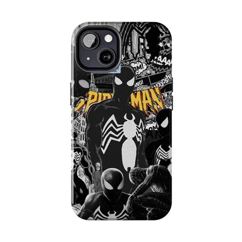 Iphone Spider Man Case Etsy