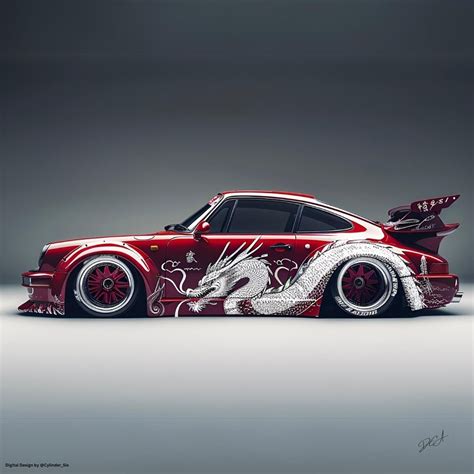 Porsche Cylinder Six Klassiske Biler Sport Techno